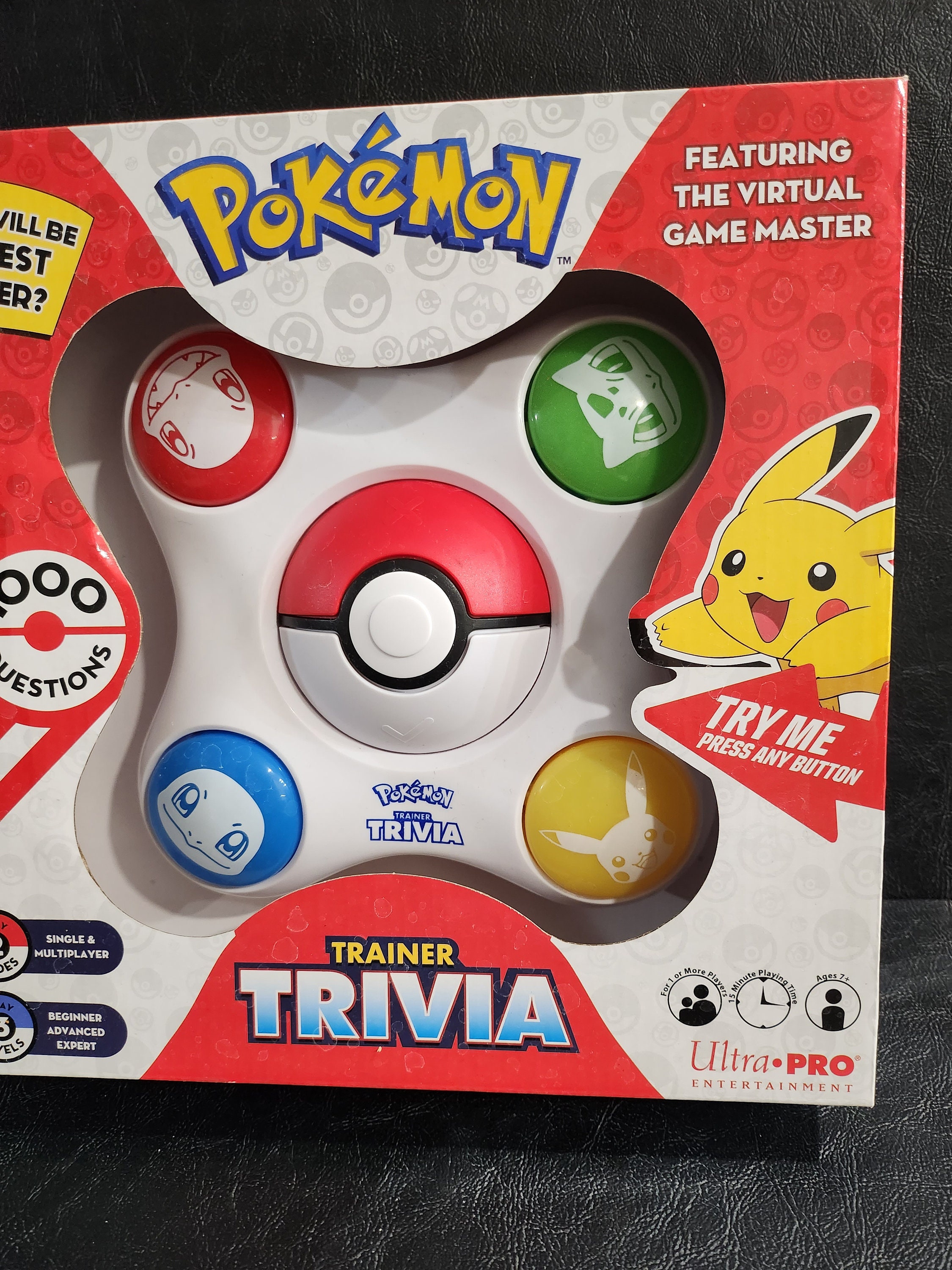 Pokemon Trainer Trivia 1000 Game New in Box Ultra Pro - Etsy