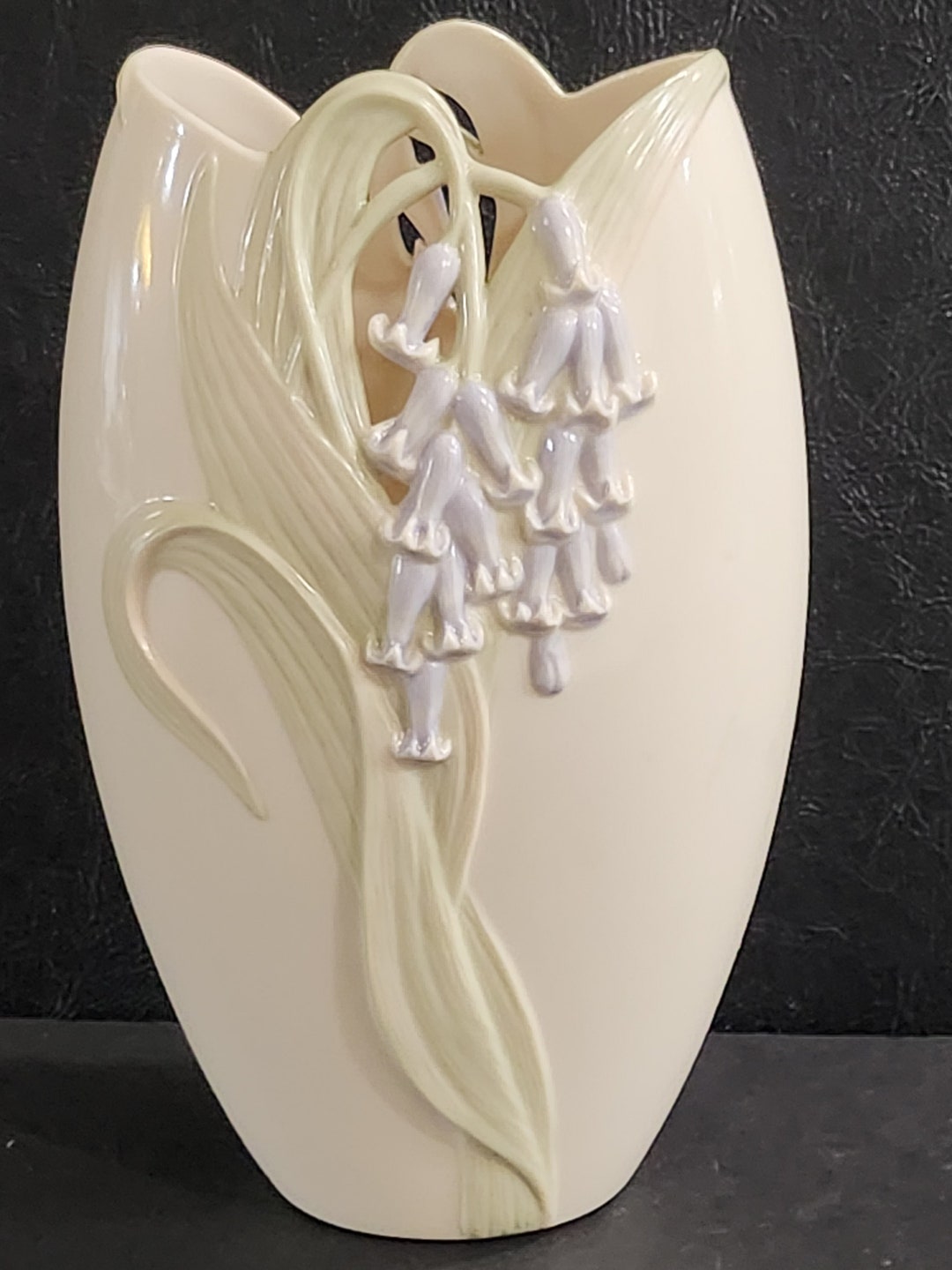 Lenox Blue Bells Floral Blooms Collection Vase 7.5" Tall Art Deco Vase ...