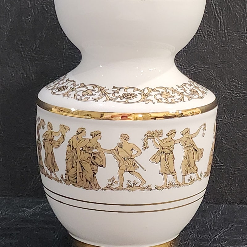 Greek Key Vase - Etsy