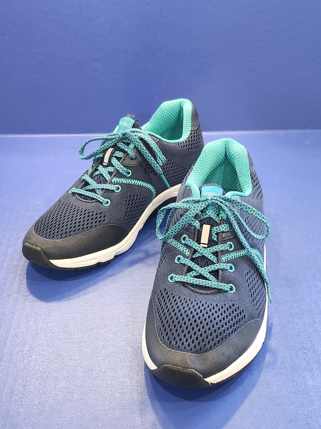 Vionic 335 Emerald/navy Ortho Comfort Athletic Shoe Sneakers Size 9 ...