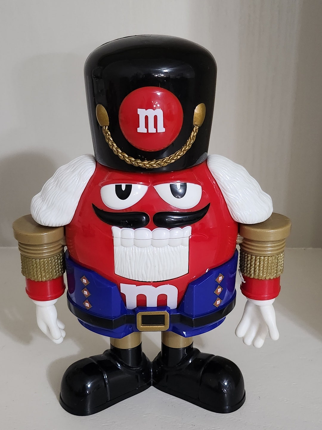 Vintage Red M M Nutcracker Candy Dispenser Christmas Nutcracker M&M Candy Dispenser - Etsy