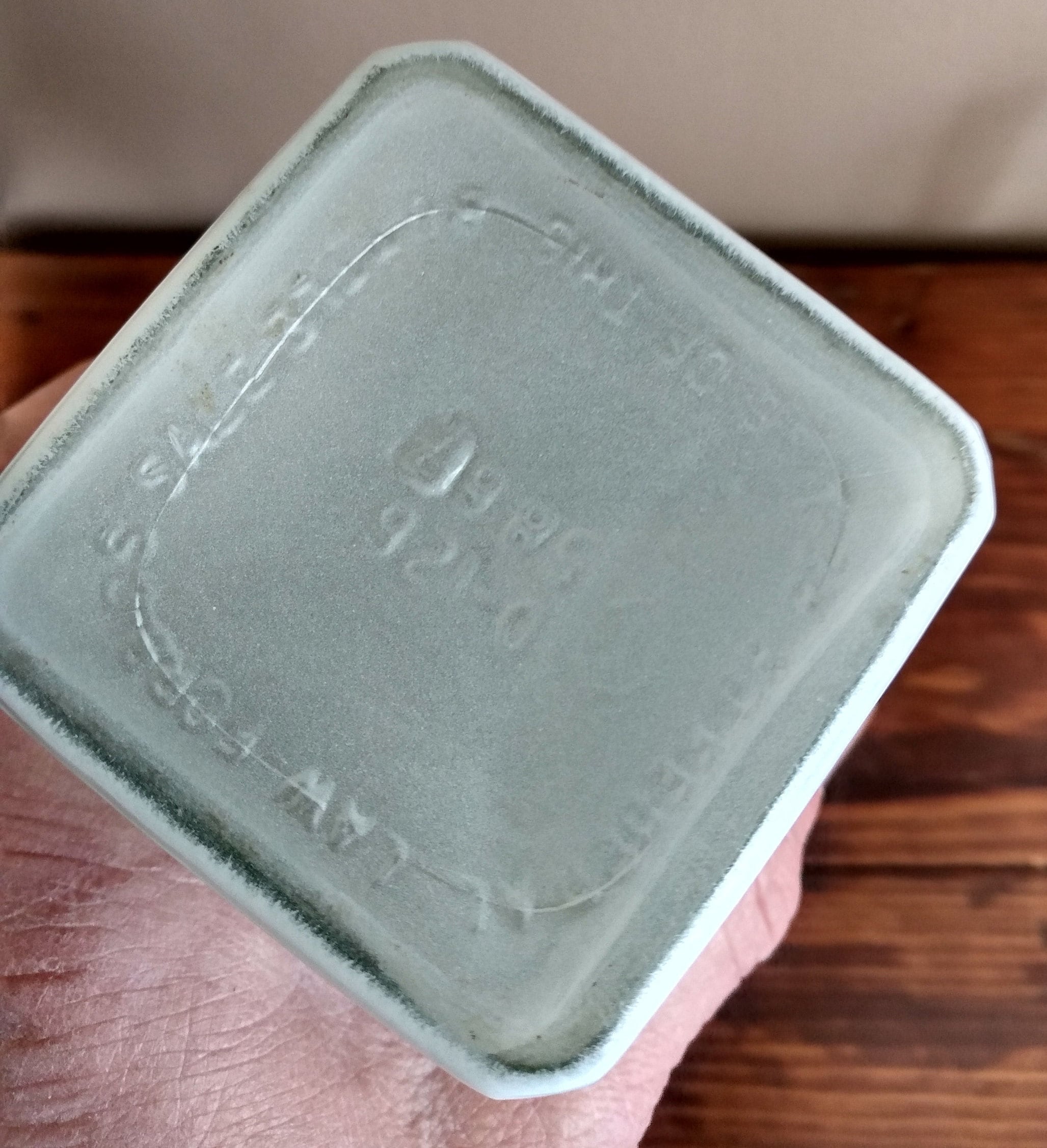 Vandermint Liqueur Decanter 1970s Milk Glass Bottle Windmills and ...