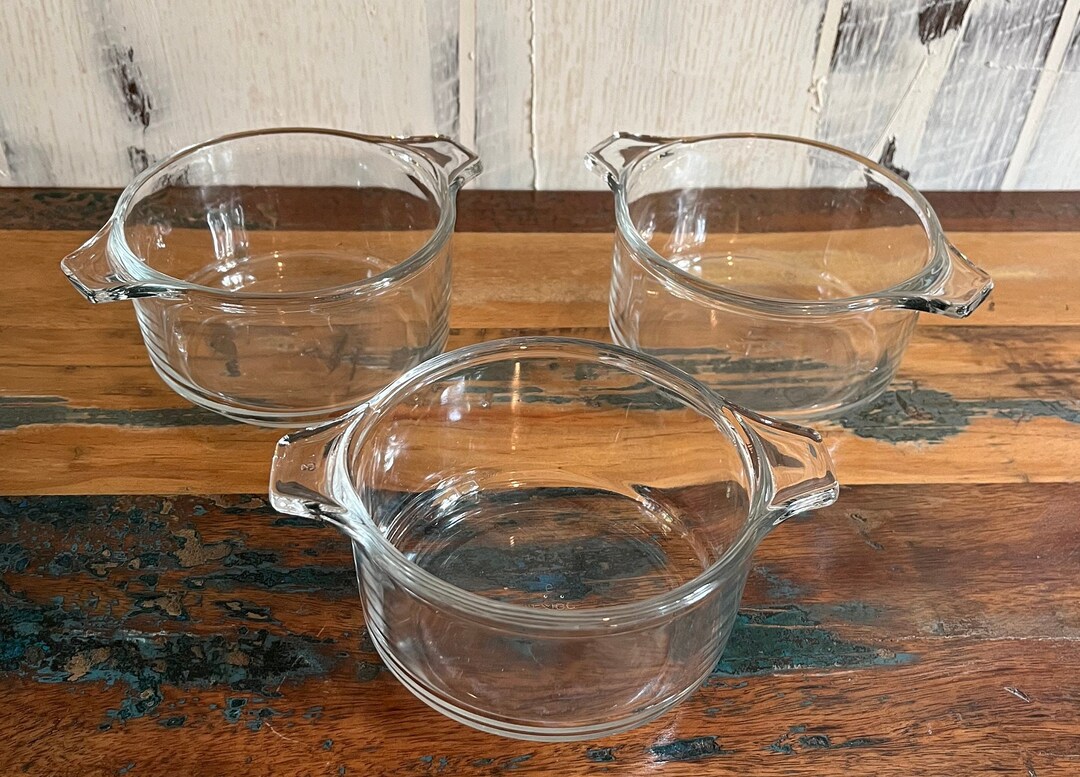 Set of 3 12 Ounce Mini Casserole Dish/baker, Individual Baking Dish ...