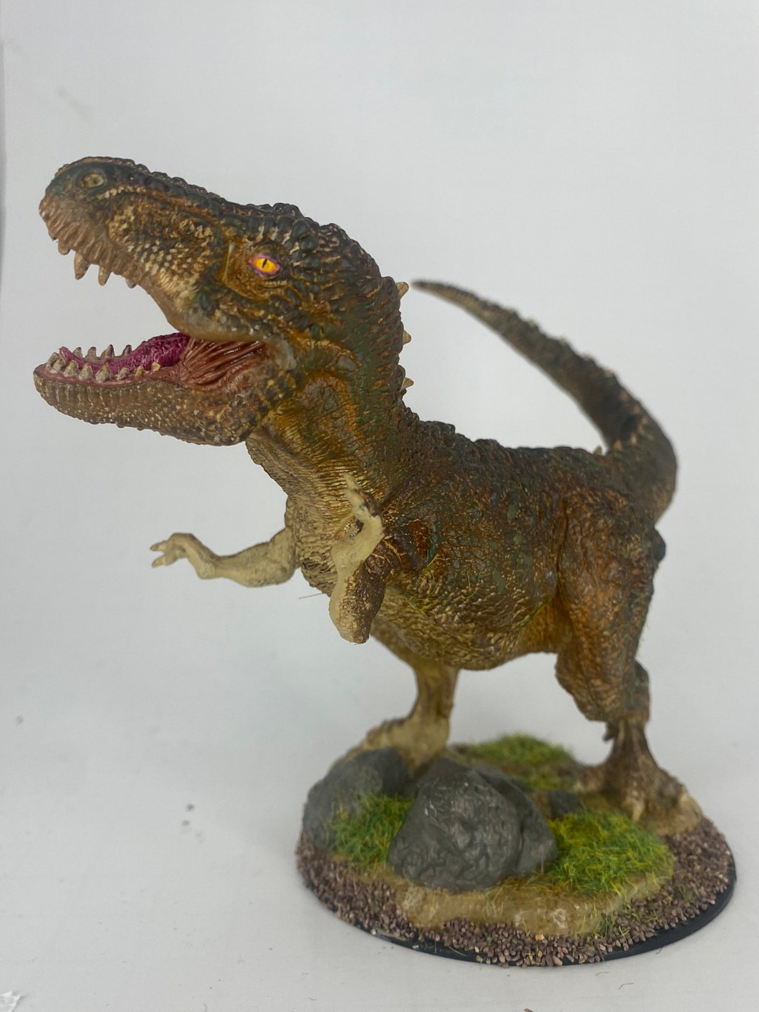 Painted T-rex Miniature - Etsy