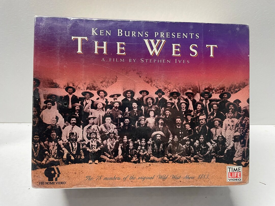 Ken Burns Presents-the West: A Film by Stephen Ives VHS,1996, 9-tape ...