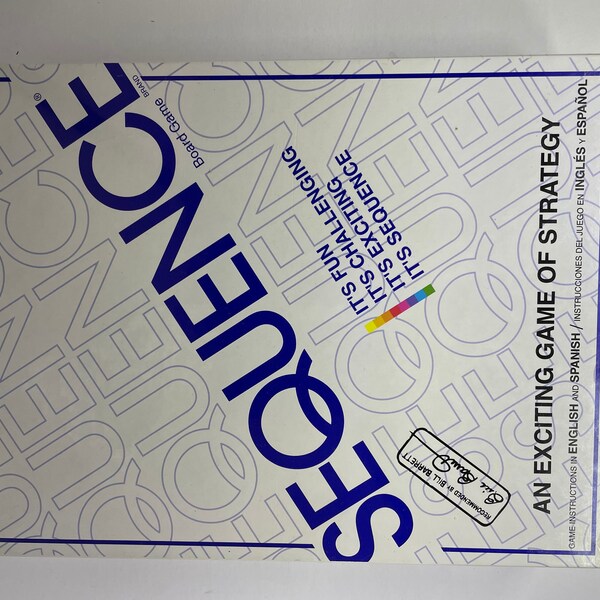 Sequence Game Board - Etsy