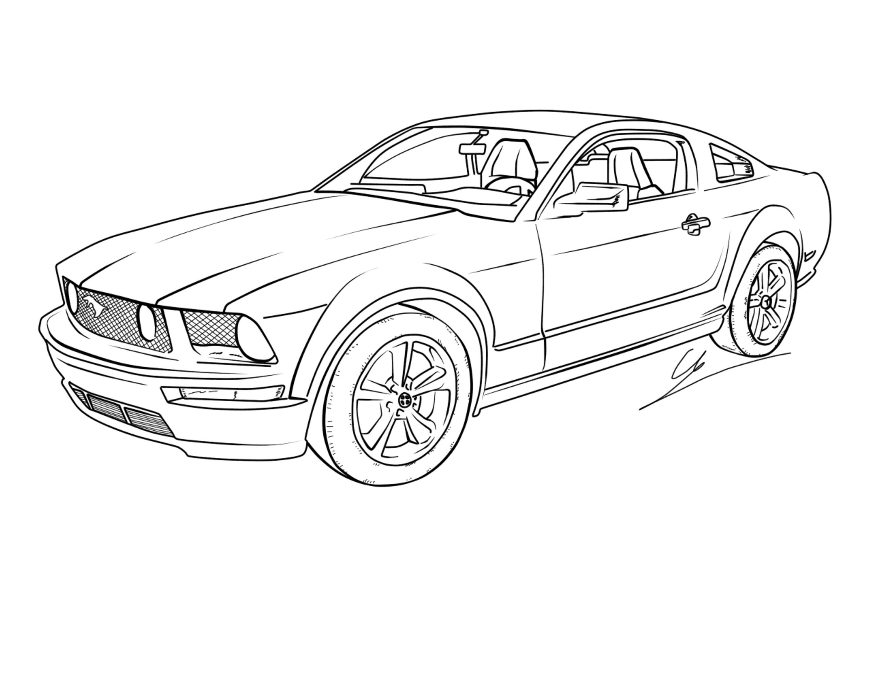 Ford Logo Coloring Pages