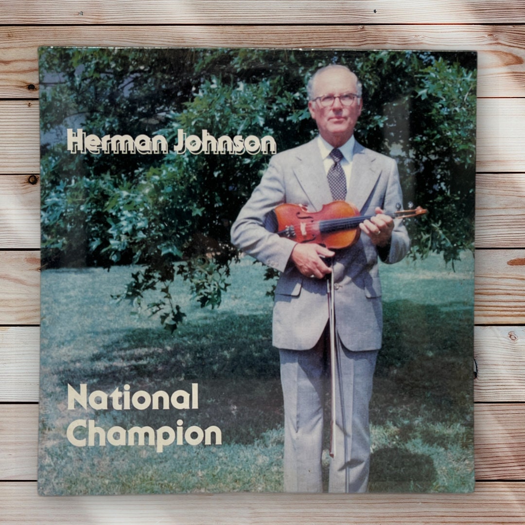 1970's Vintage Herman Johnson Vinyl Record, National Fiddle Champion ...