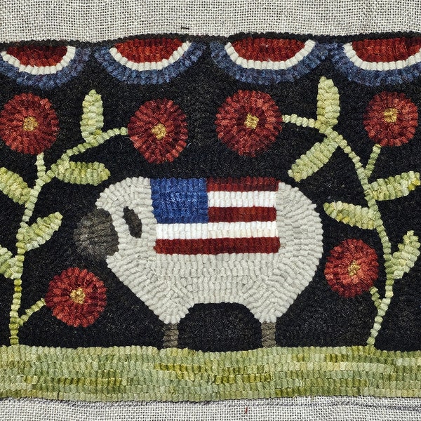 Primitive Hooked Rugs - Etsy