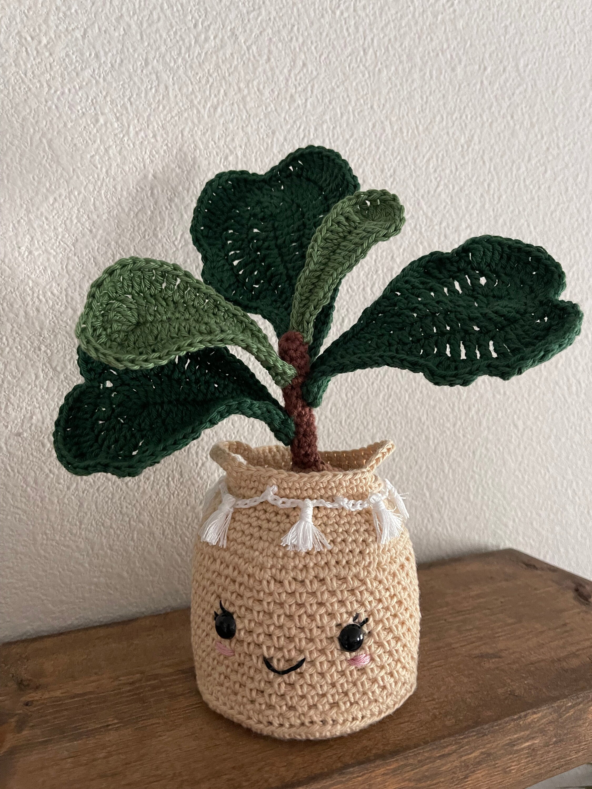Amigurumi Crochet Fiddle Leaf Fig Plant PDF Pattern - Etsy