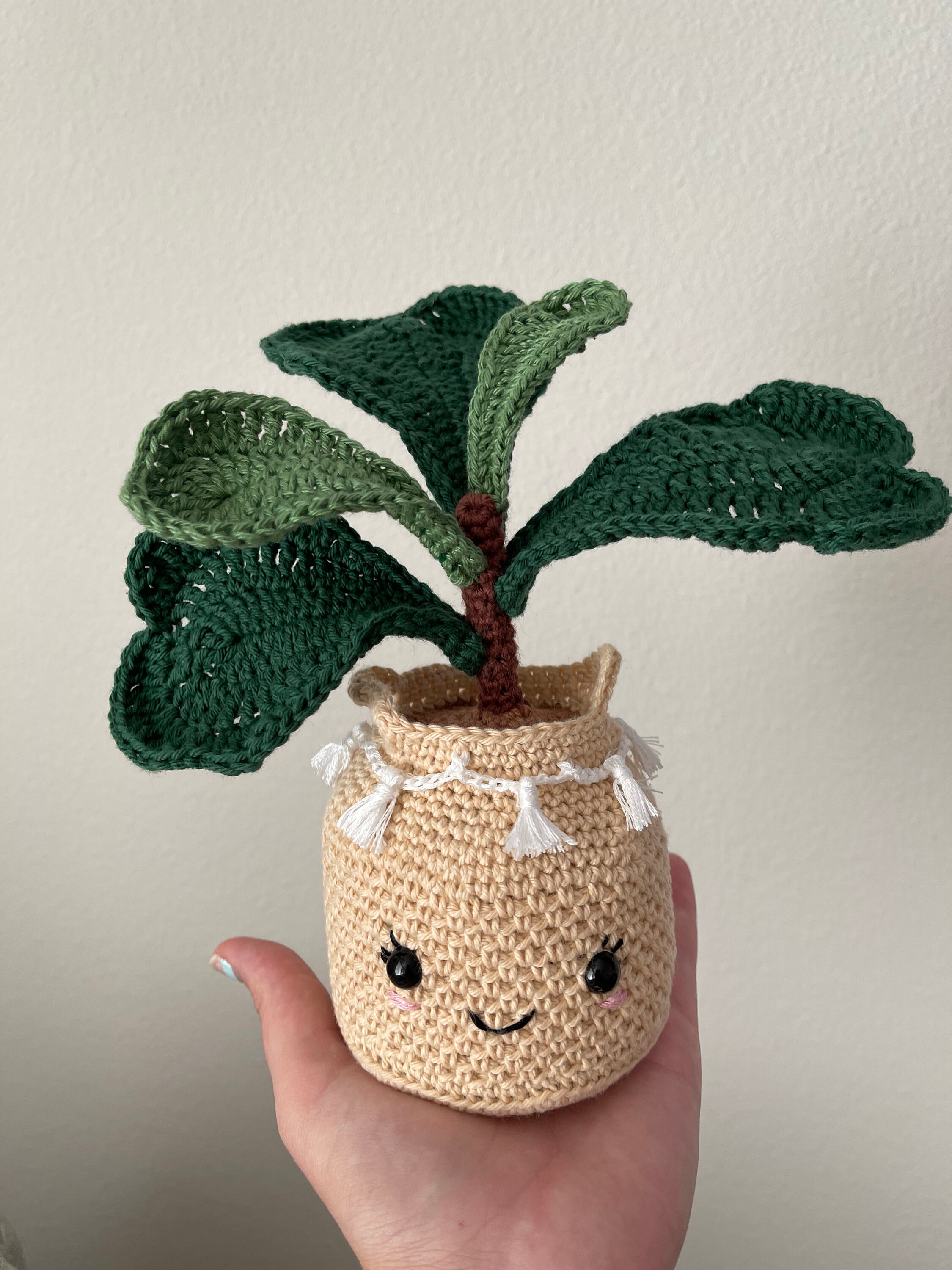 Amigurumi Crochet Fiddle Leaf Fig Plant PDF Pattern - Etsy