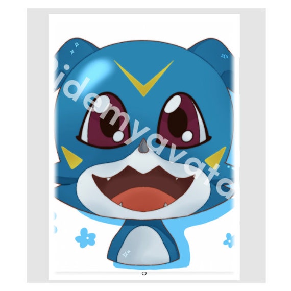 Digimon Chibi Veemon Agumon Dorumon Terriermon Gabumon & - Etsy