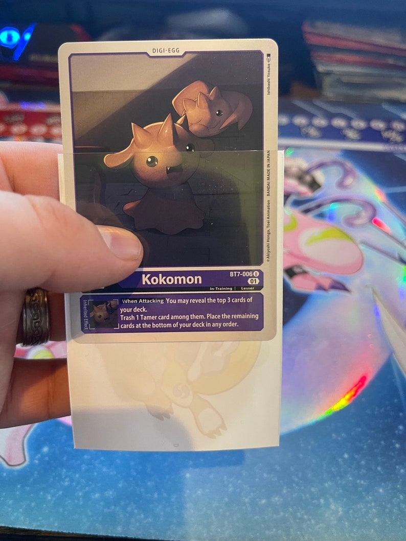 Digimon Chibi Renamon Sleeves Pack of 60 Sleeves - Etsy