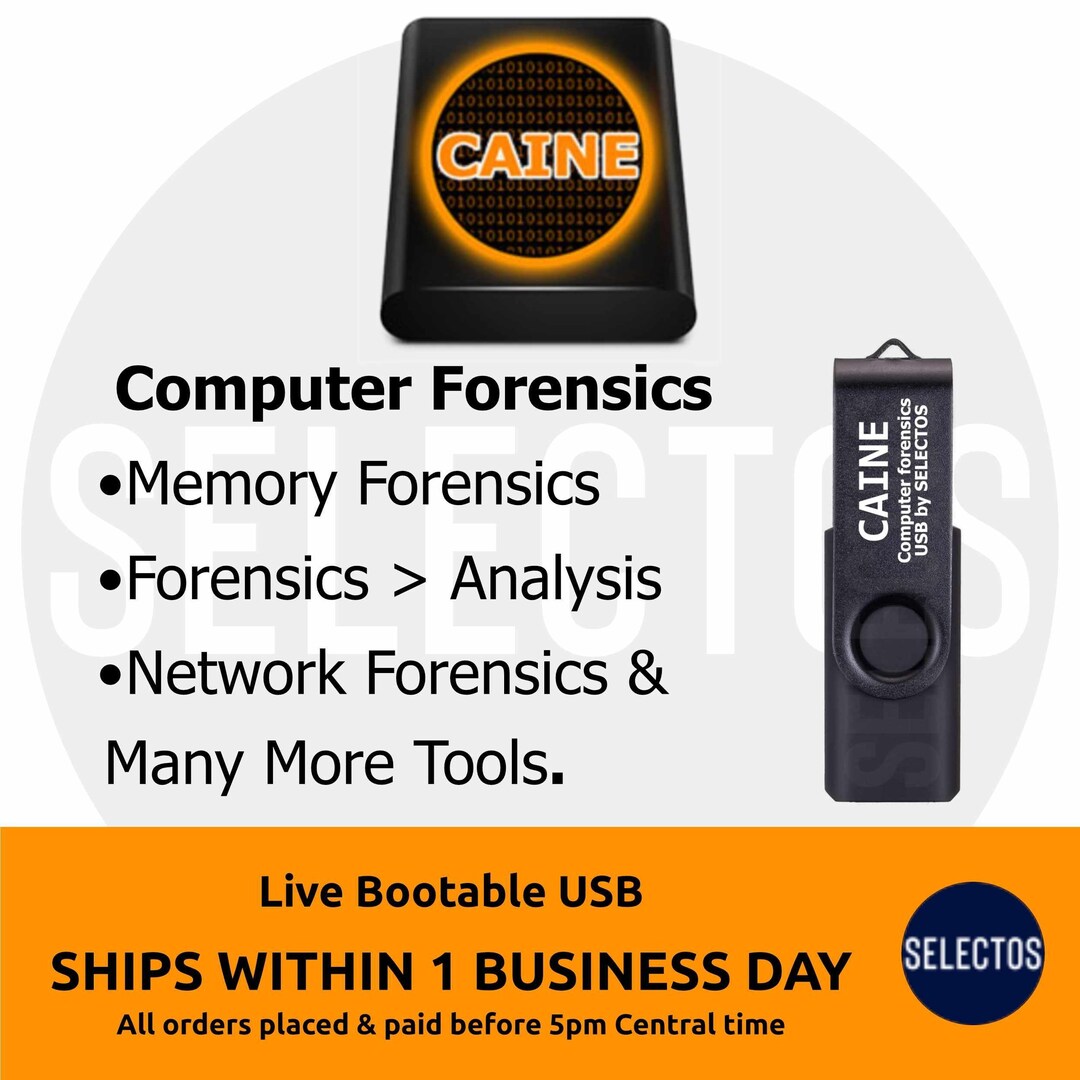 Caine 13.0 Linux 64bit Forensic Environment 16gb Live Bootable USB - Etsy