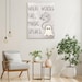 Where Words Fail, Music Speaks Poster - Cartoon Ghost Listening to ...