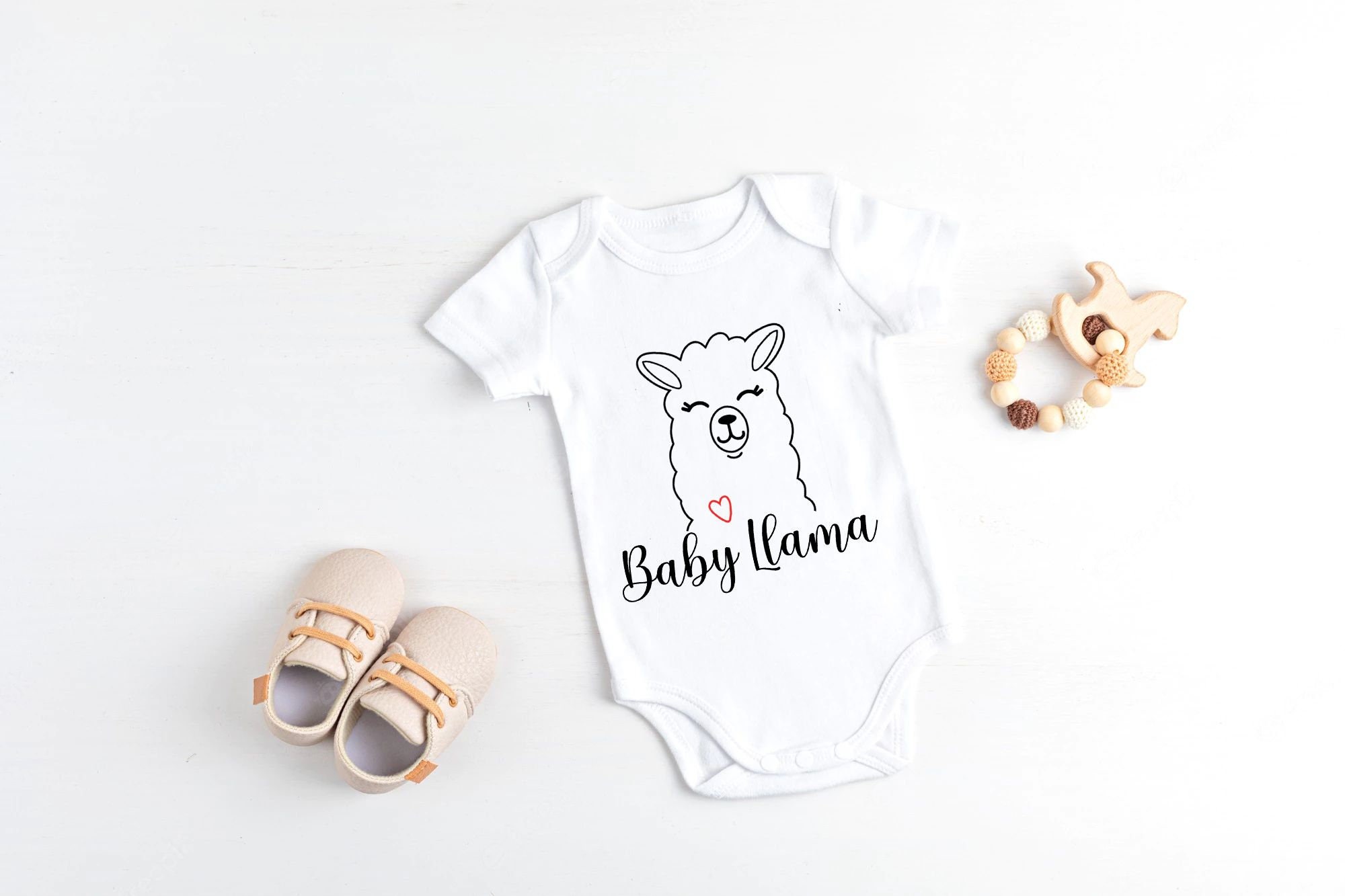Baby Llama SVG, PNG, PSD | Baby Onesie Designs | Great for Cricut - Etsy