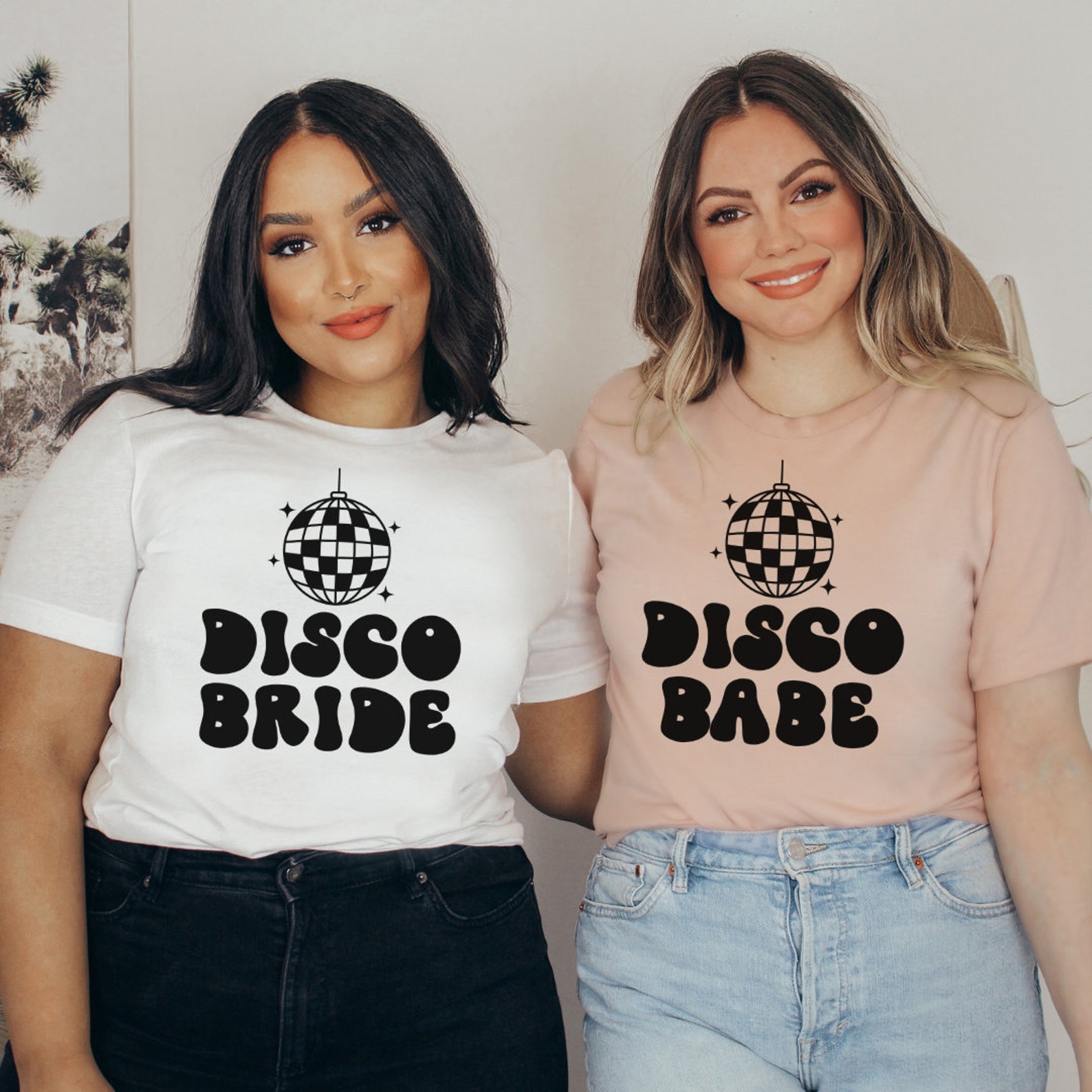 Disco Bride PNG, Disco Babe PNG, Bachelorette Party Shirts, Bride Squad ...