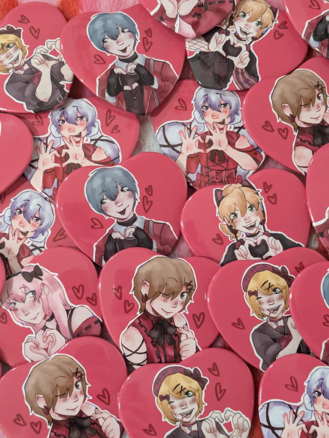 Valentine's Day 2025 Vocaloid Button - Etsy