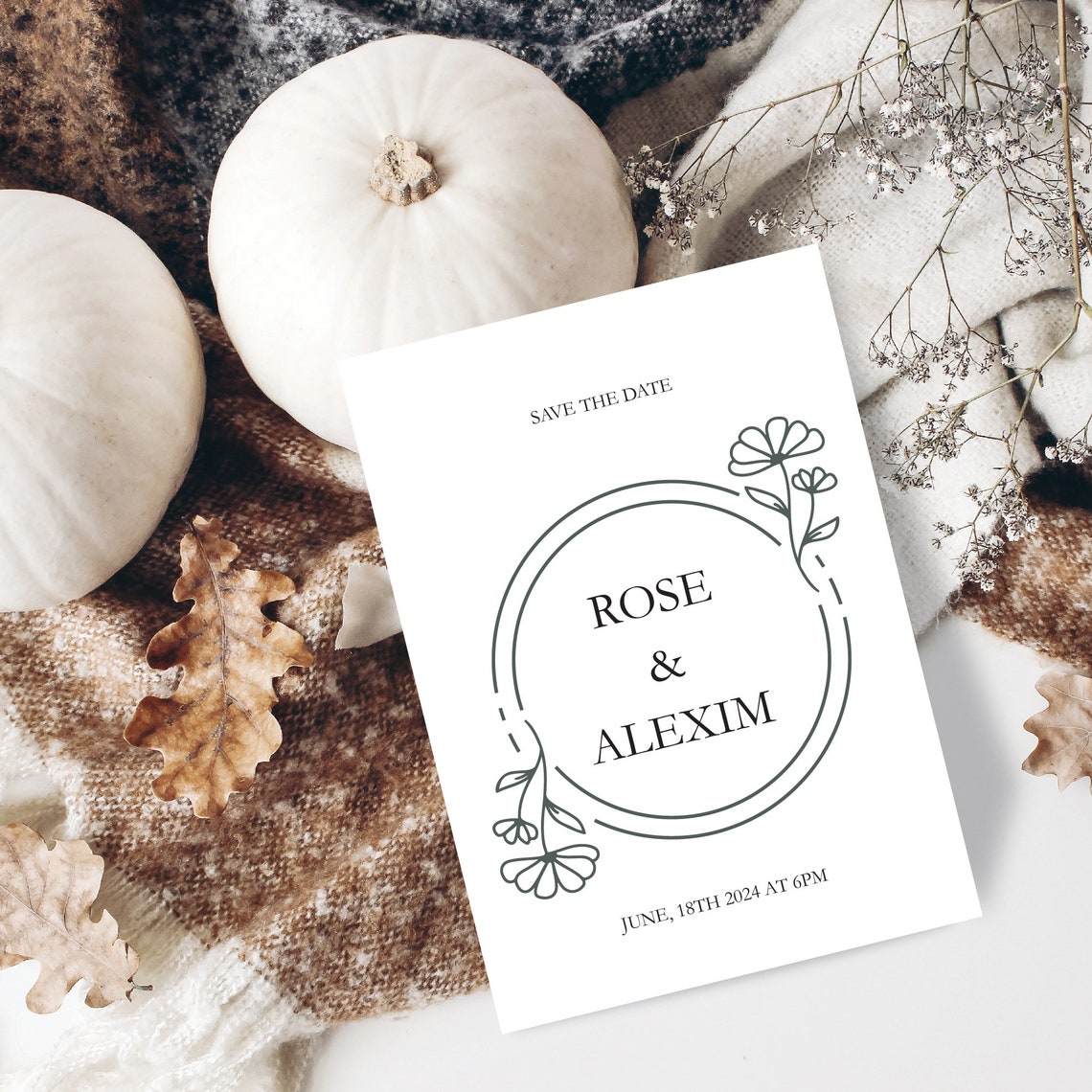 Editable Wedding Invitation Printable Wedding Invitation - Etsy