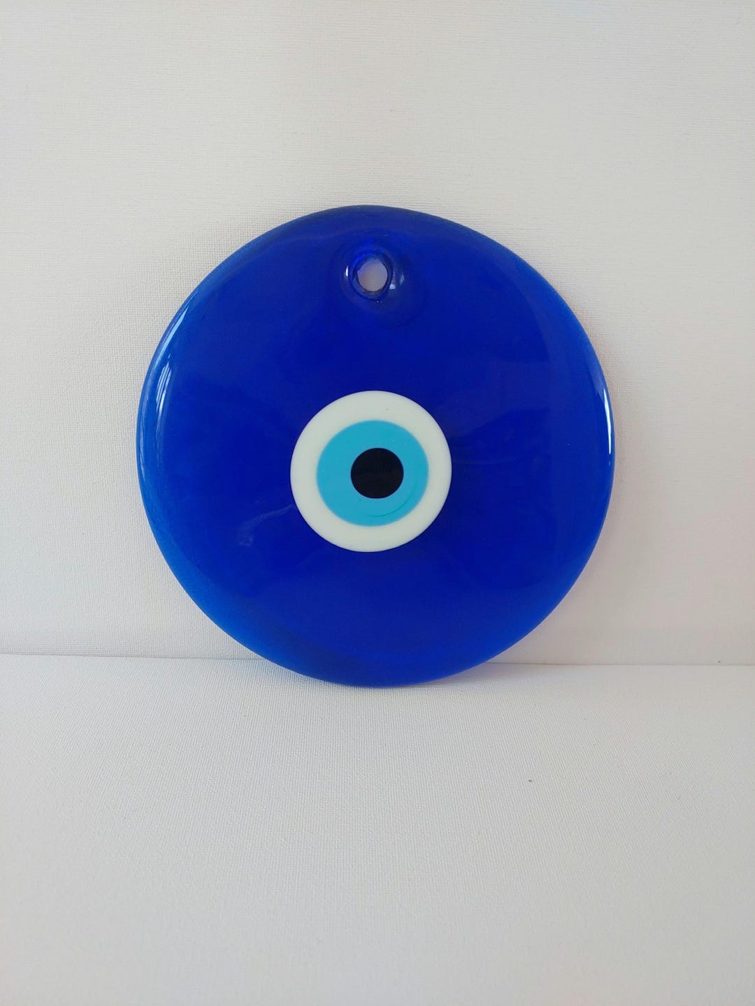 A Rare Large Size Blue Eye , Hand Made of Glass , 18 Cm in Diameter ...