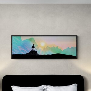 Tears of the Kingdom - Legend of Zelda - Link - Sunset - Multiple Sizes ...