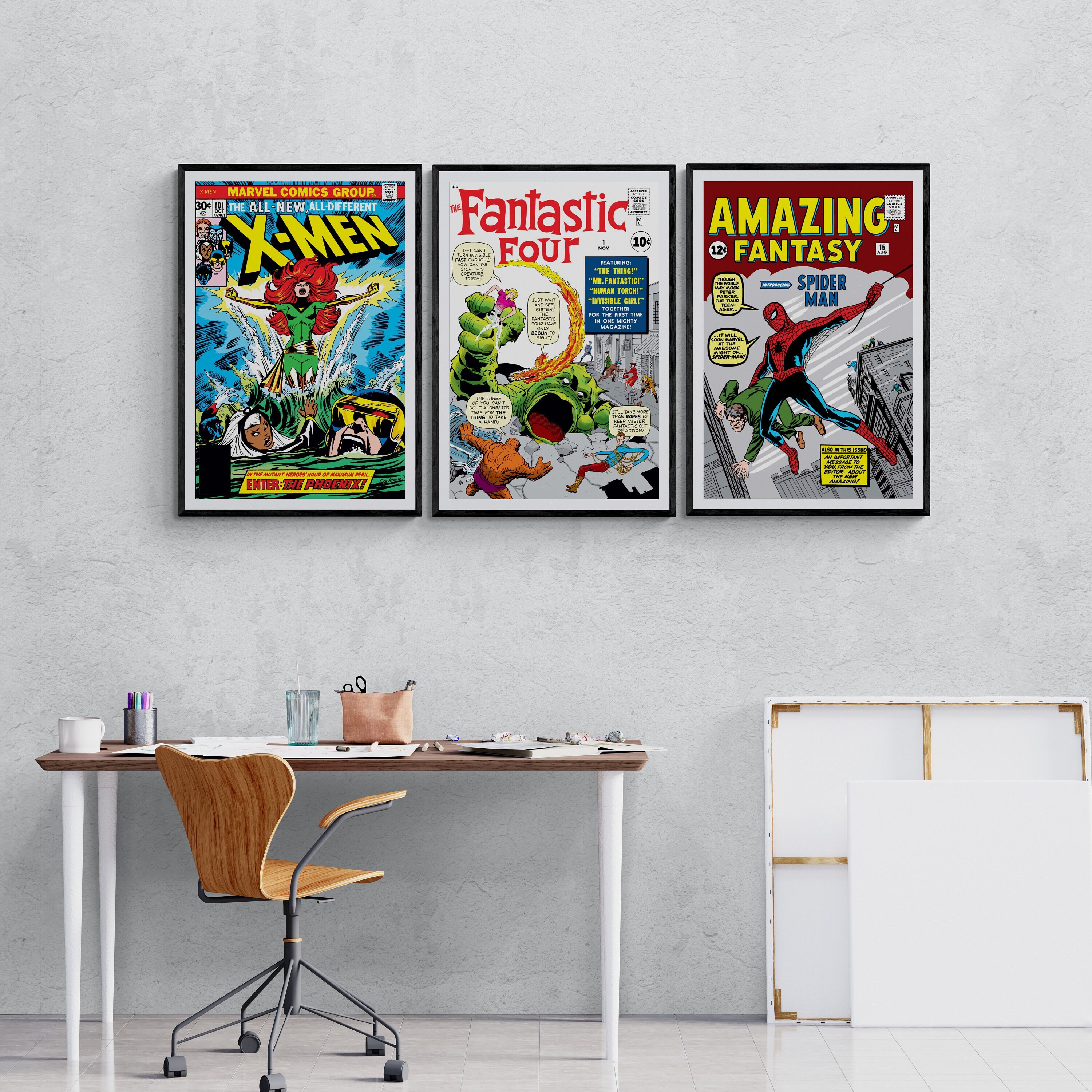 Comic Cover Poster PICK YOUR OWN 16x24in Comic Book Wall Decor Unframed ...