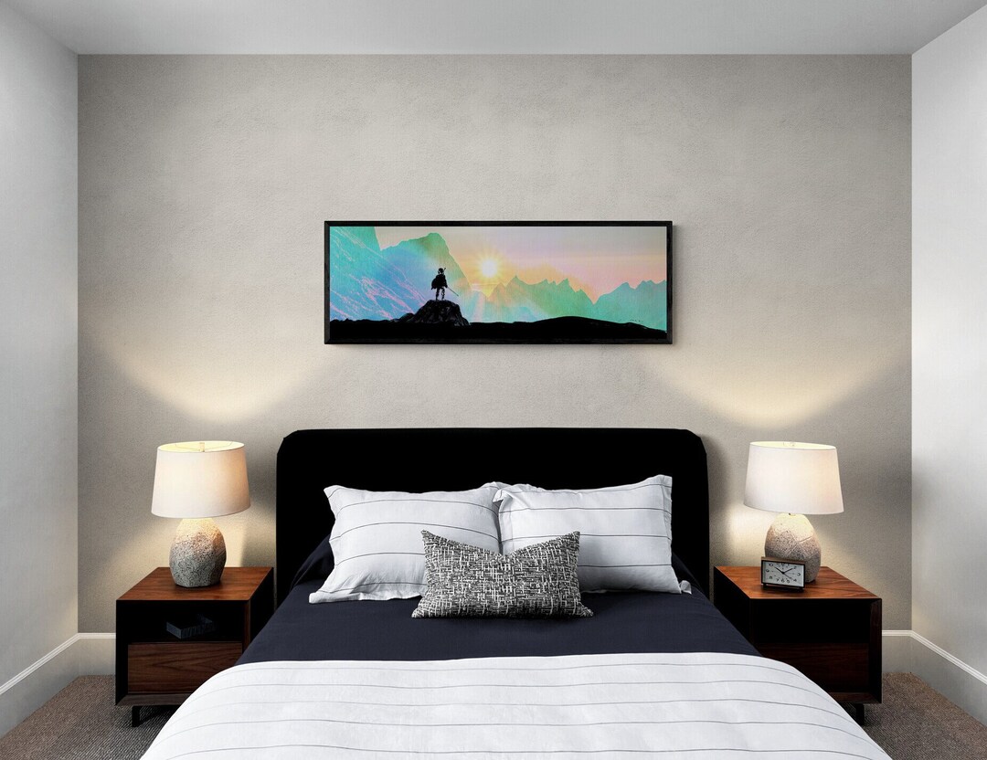 Tears of the Kingdom - Legend of Zelda - Link - Sunset - Multiple Sizes ...