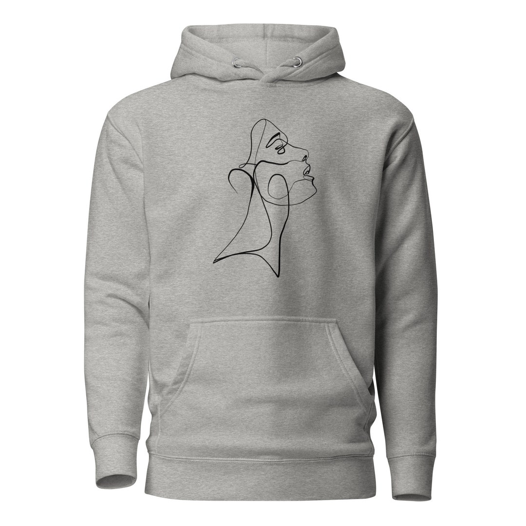 Bliss Line Art Sweater Simple Line Art Sweater Taoism Sweater - Etsy