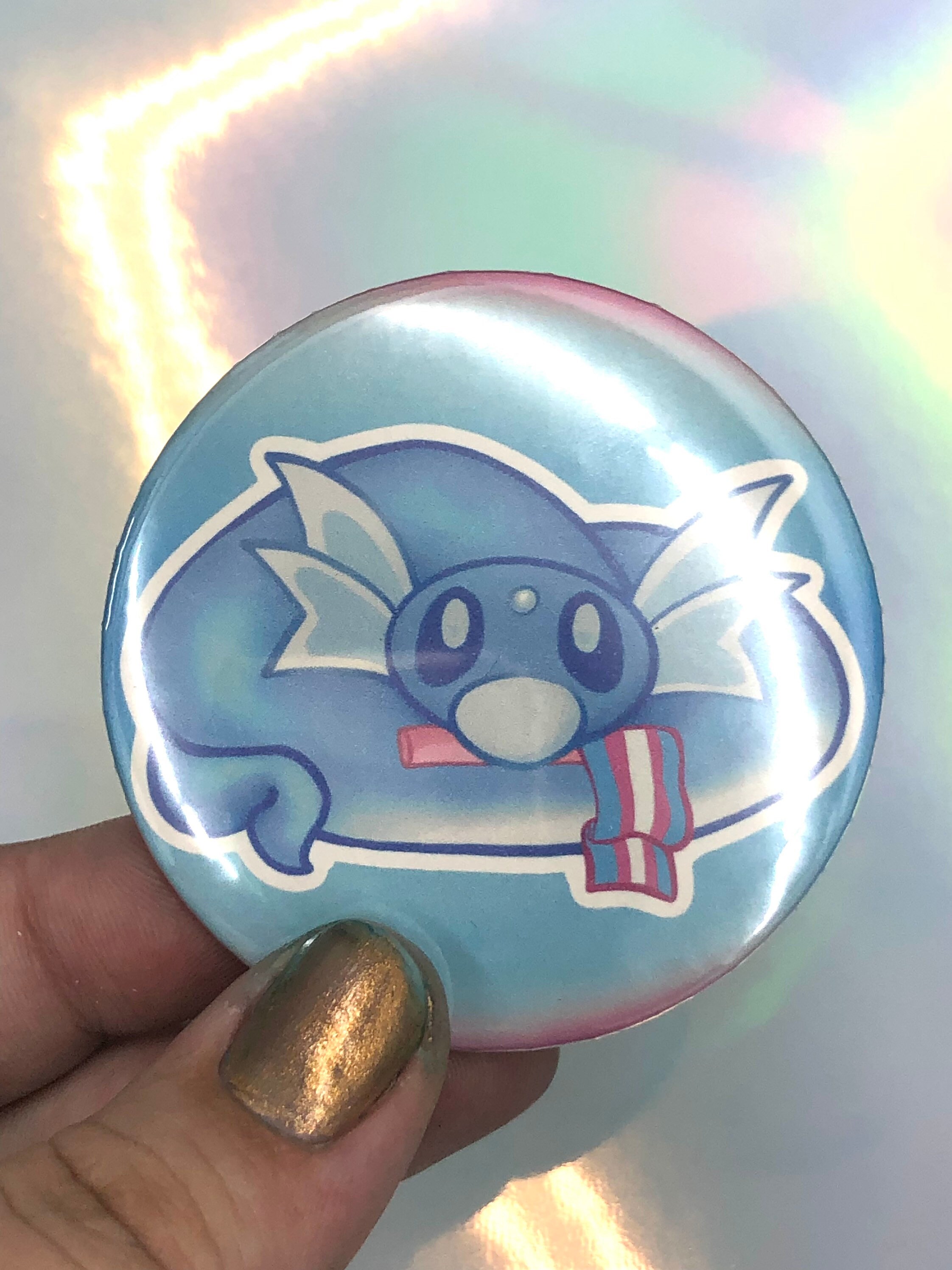 Trans Pride Dratini 2.25 Button Pokemon Inspired Transmasc Transfem - Etsy