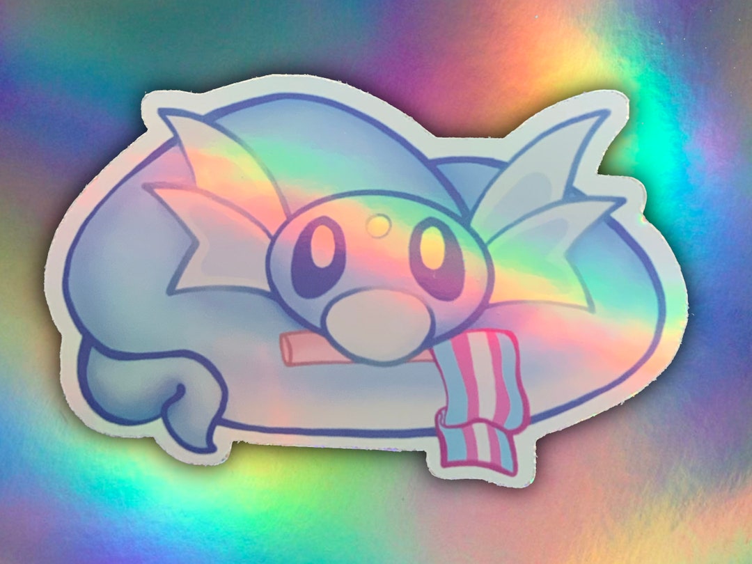 Trans Pride Dratini Sticker Transmasc Transfem Iridescent Pokemon ...