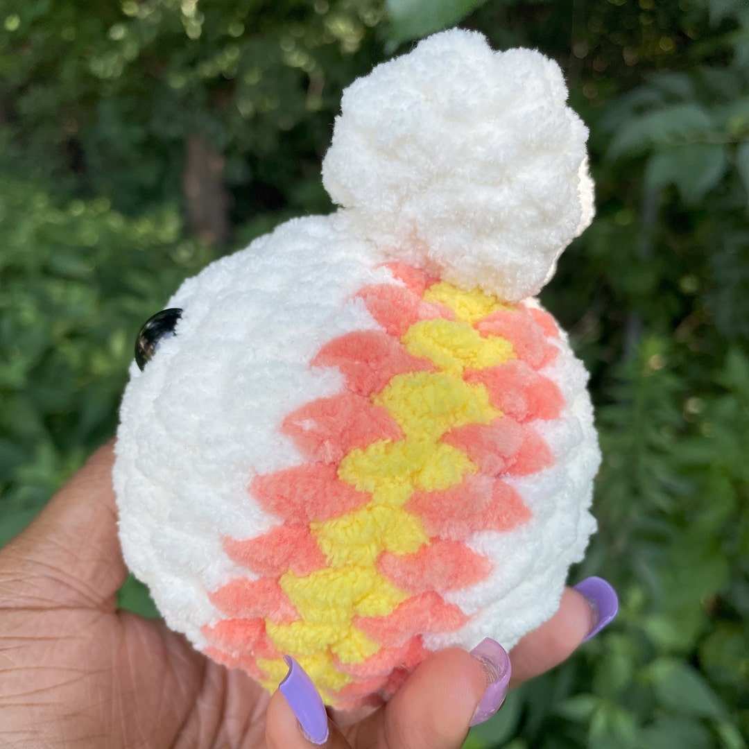 Candy Corn Bee, Crochet Bee Plush, Orange Bee, Yellow Bee, White Bee ...