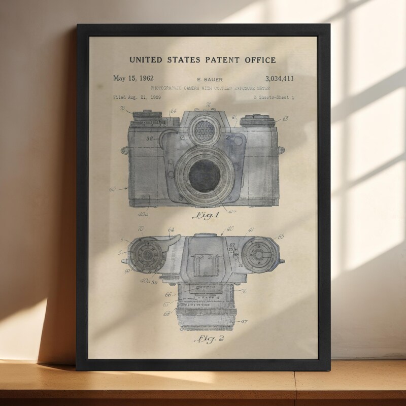 Camera Patent Print - Etsy