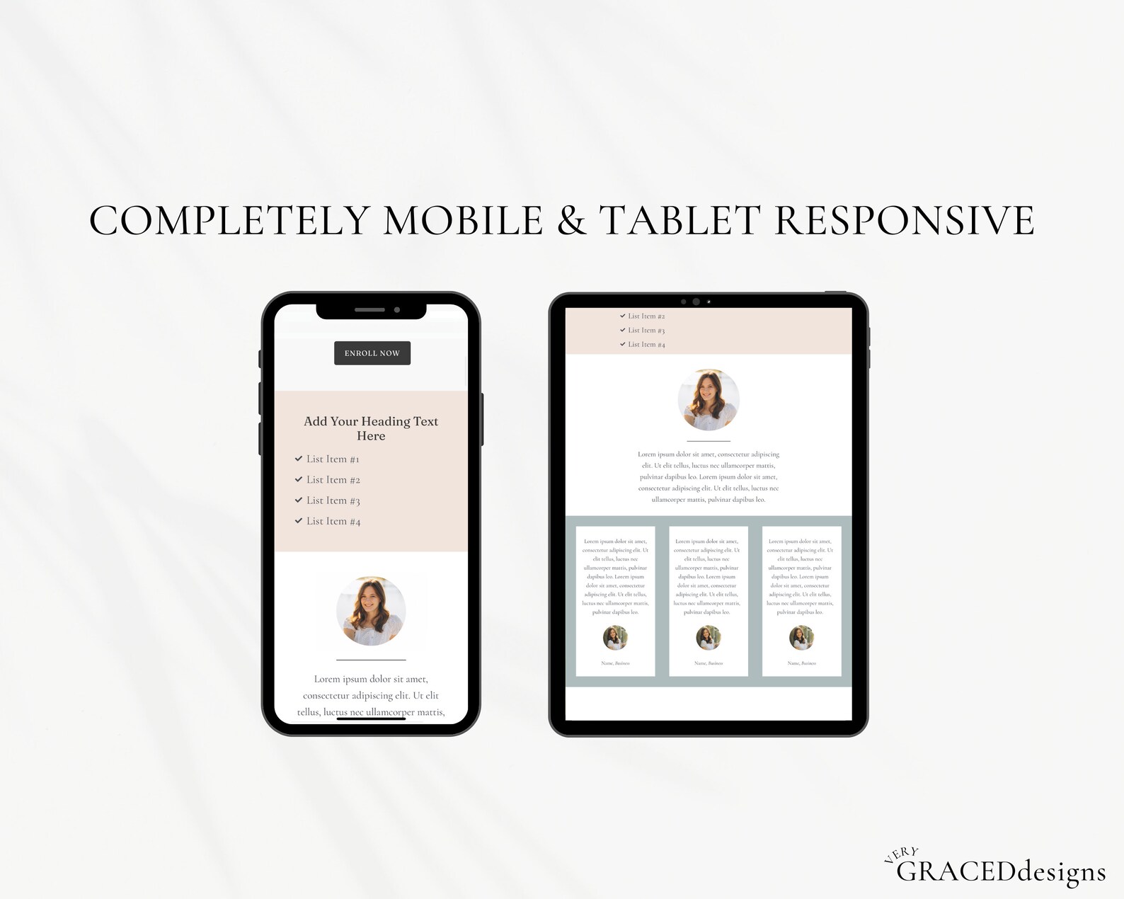 Elementor Landing Page Template, Elementor Sales Page Template, Sales ...