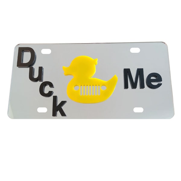 Jeep Duck License Plate - Etsy
