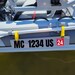 Custom Registration Number & Sticker Plate for Inflatable Boat or ...
