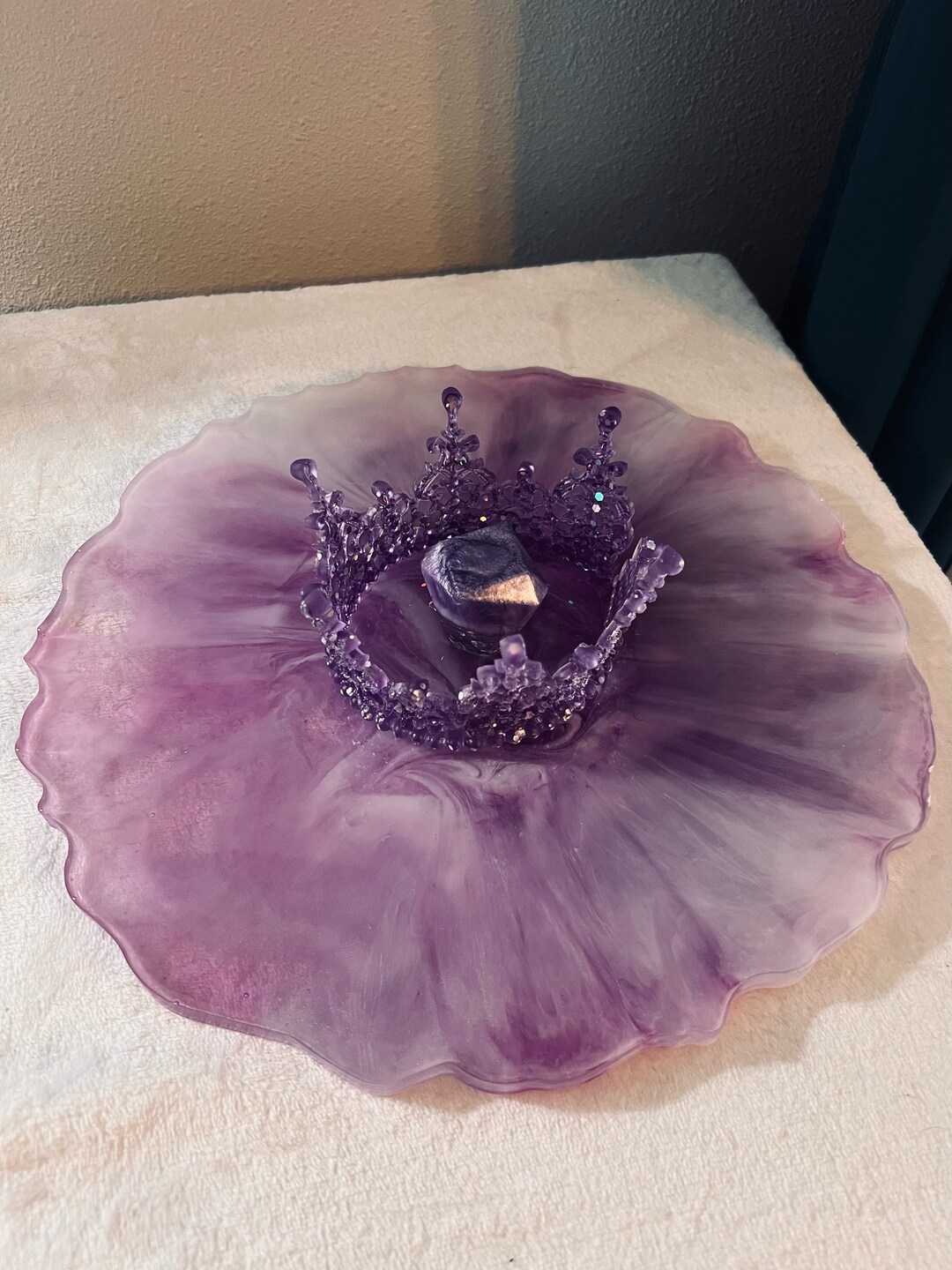 Princess Serving Plate With Crown - Etsy