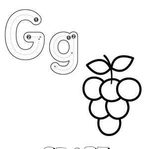 Kids Colour & Trace Printable Sheets | 26 Letters Included | Alphabet ...