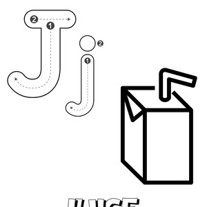 Kids Colour & Trace Printable Sheets | 26 Letters Included | Alphabet ...