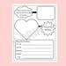 All About Me Writing Prompts, Worksheets, Activity, Pdf. , Instant ...