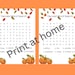 20 Digital Fall / Harvest Themed Worksheets, Elementary Worksheets ...