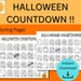 Kids Digital Halloween Countdown Calendar, Halloween Advent Calendar ...