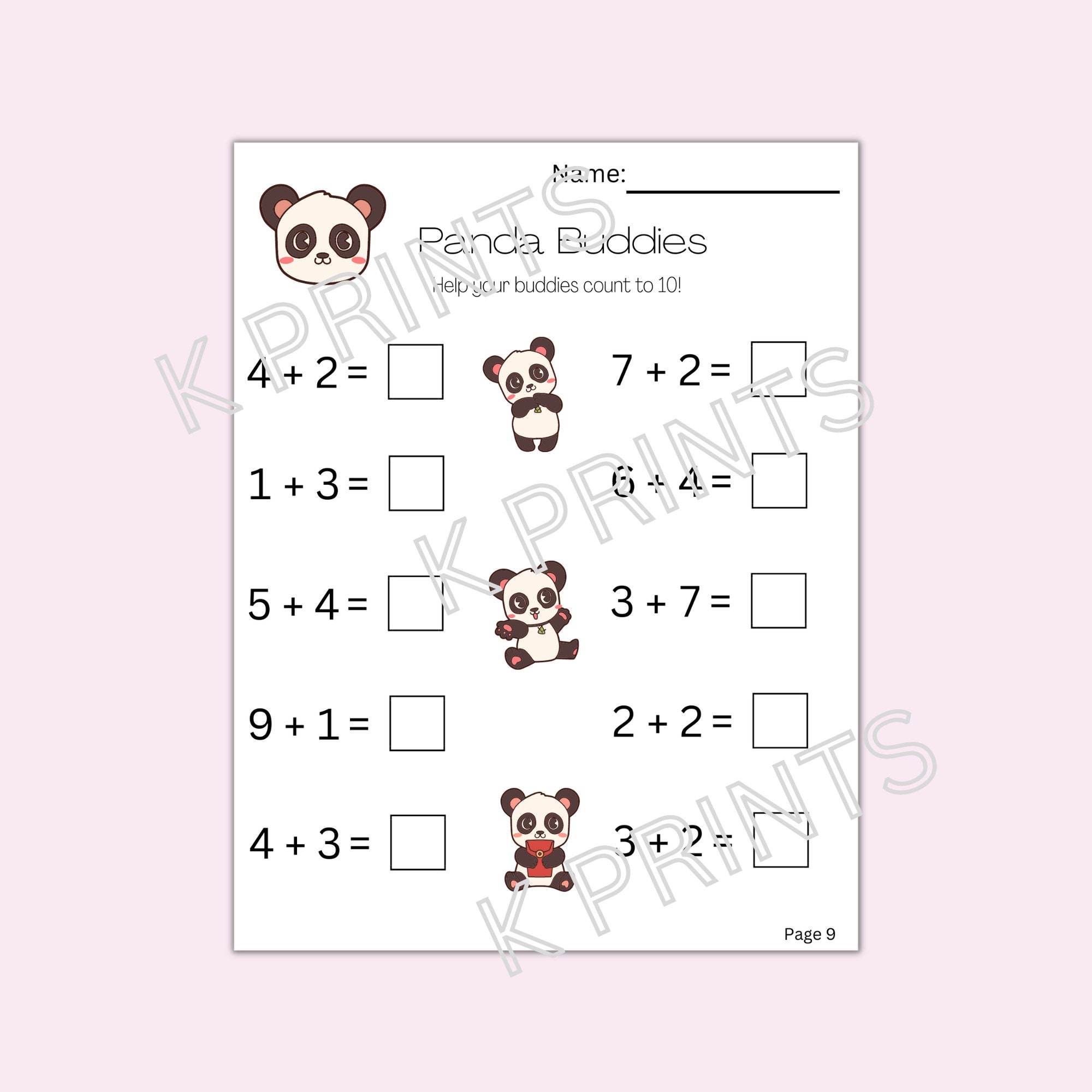 60 Summer Fun Kindergarten Worksheets, Math, Reading, Writing, Rhyming ...