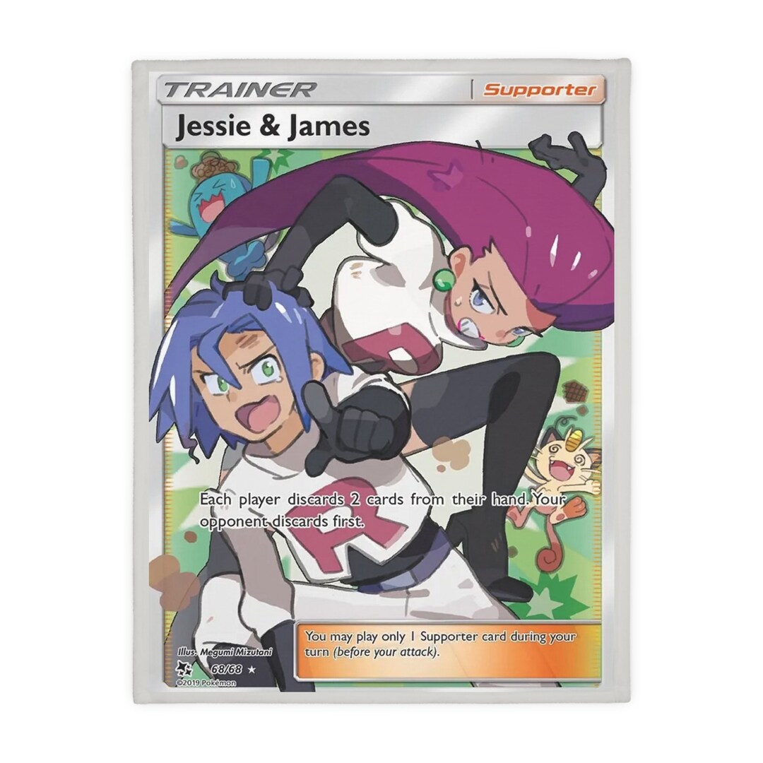 Custom Team Rocket Trainer Card Poke.mon Card - Etsy