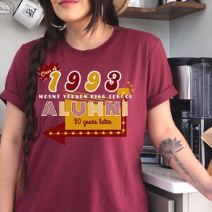 Custom Class Reunion Shirt Any Hs,alumni High School,group T-shirt for ...