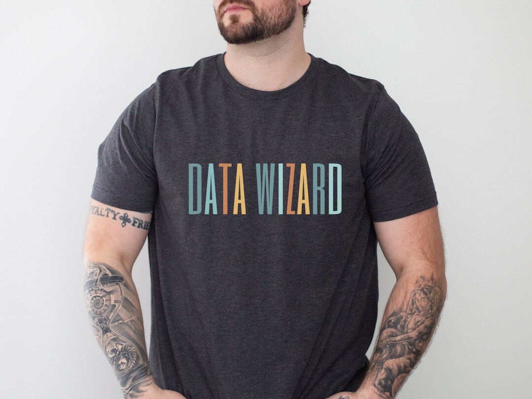 Data Wizard Excel Pun,accountant Tshirt,excel Puns,funny Excel Graphic ...