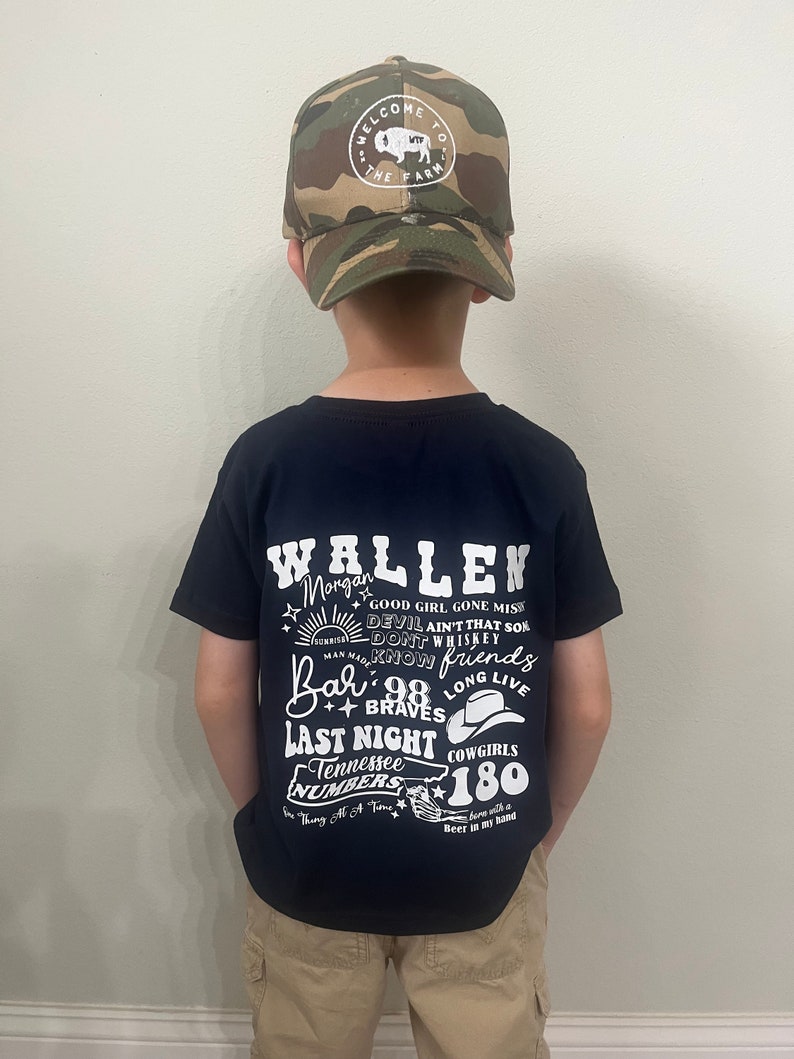 Morgan Wallen Album Shirt Kid - Etsy