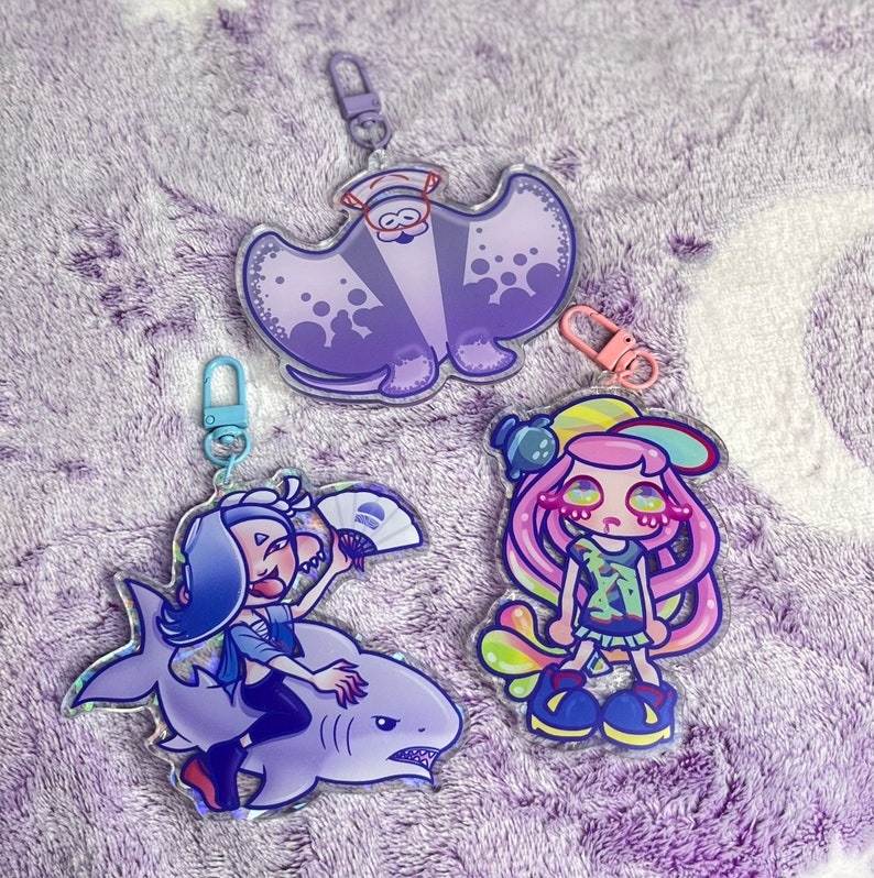 Splatoon Deep Cut Shiver Frye Big Man Harmony / ABXY Chirpy Chips Large ...