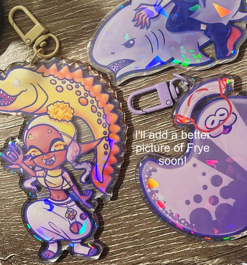 Splatoon Deep Cut Shiver Frye Big Man Harmony / ABXY Chirpy - Etsy