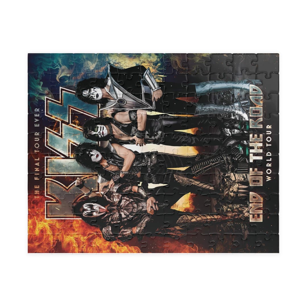 Kiss Final Tour Puzzle 110, 252, 520, 1014-piece - Etsy