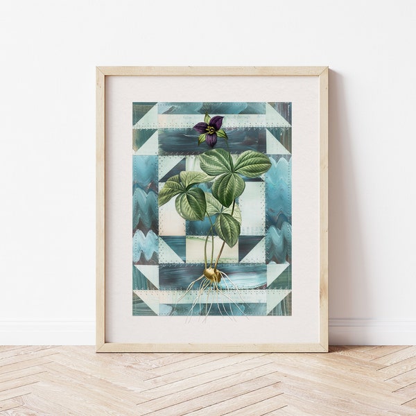 Trillium Quilt - Etsy